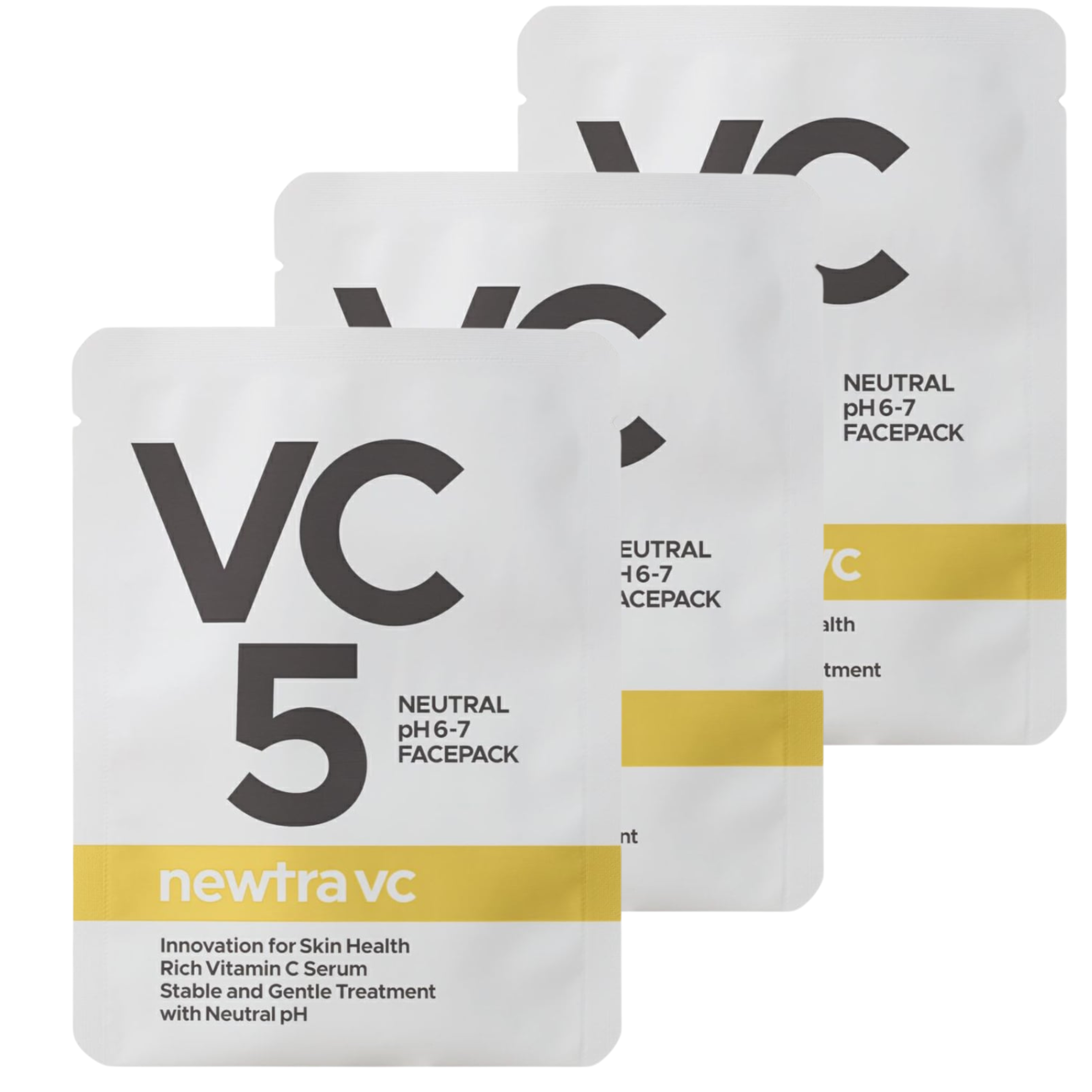 さつびコスメEC / newtra vc5フェイシャルマスク 3枚